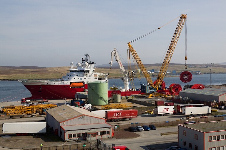 Lerwick Harbour's deep-water facilities attracting increased offshore ...