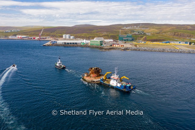 Buchan Alpha recovery operation | Lerwick Port Authority