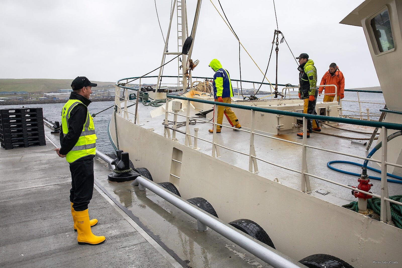 Lerwick fishmarket opens for business | Lerwick Port Authority