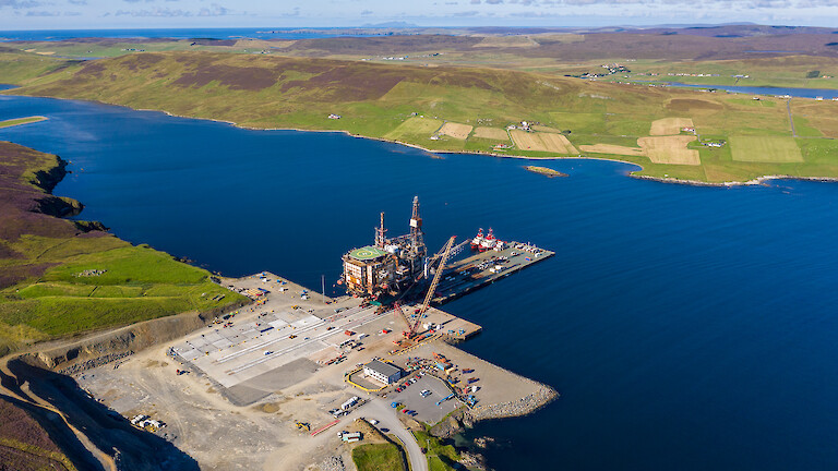 In pictures: Ninian Northern | Lerwick Port Authority