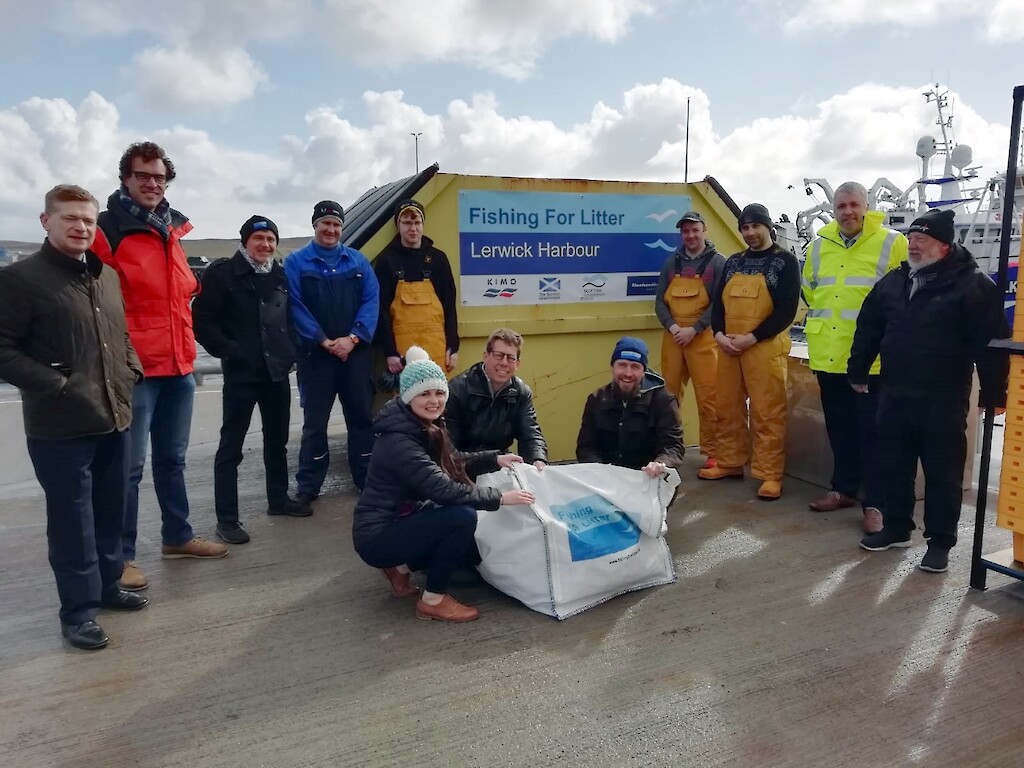 Fishing for Litter Scheme | Lerwick Port Authority