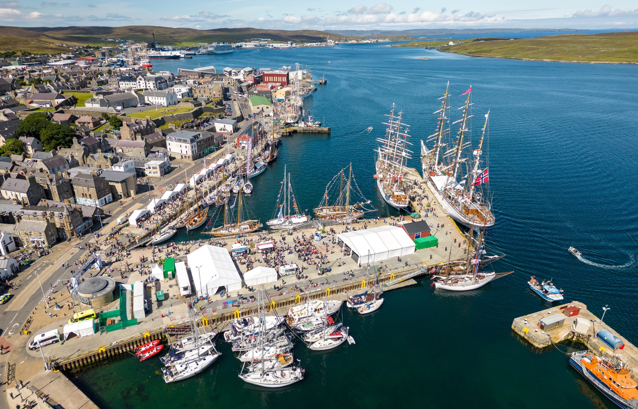 Tall Ships leave legacy in their wake | Lerwick Port Authority