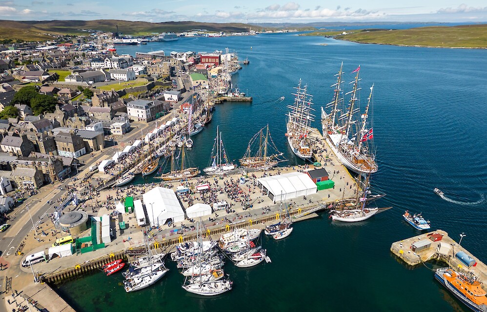 Tall Ships leave legacy in their wake | Lerwick Port Authority