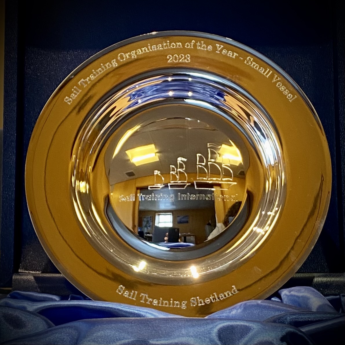 International award for Sail Training Shetland | Lerwick Port Authority