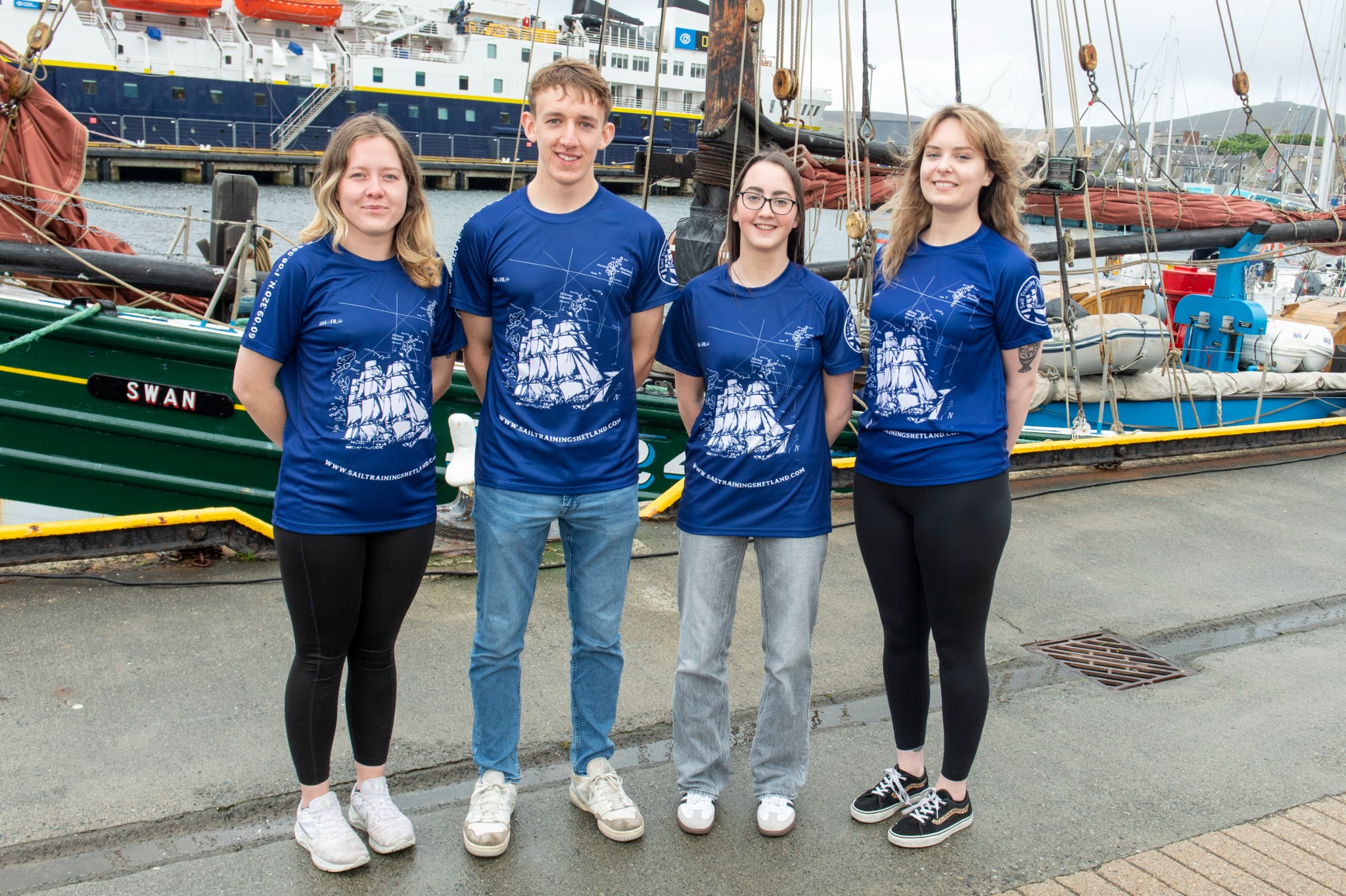 Sail Training Shetland trainees Baltic bound | Lerwick Port Authority