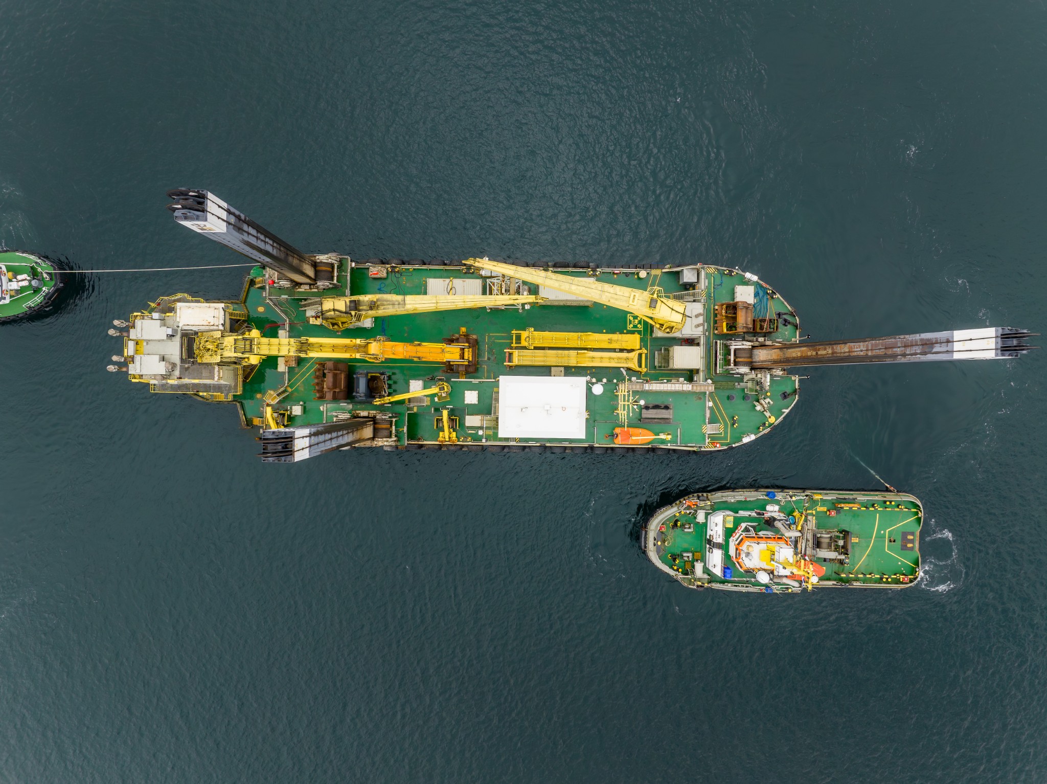 Dredging into second phase with world's biggest backhoe dredger ...