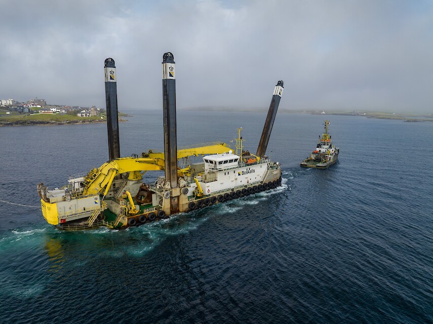 Dredging into second phase with world's biggest backhoe dredger ...